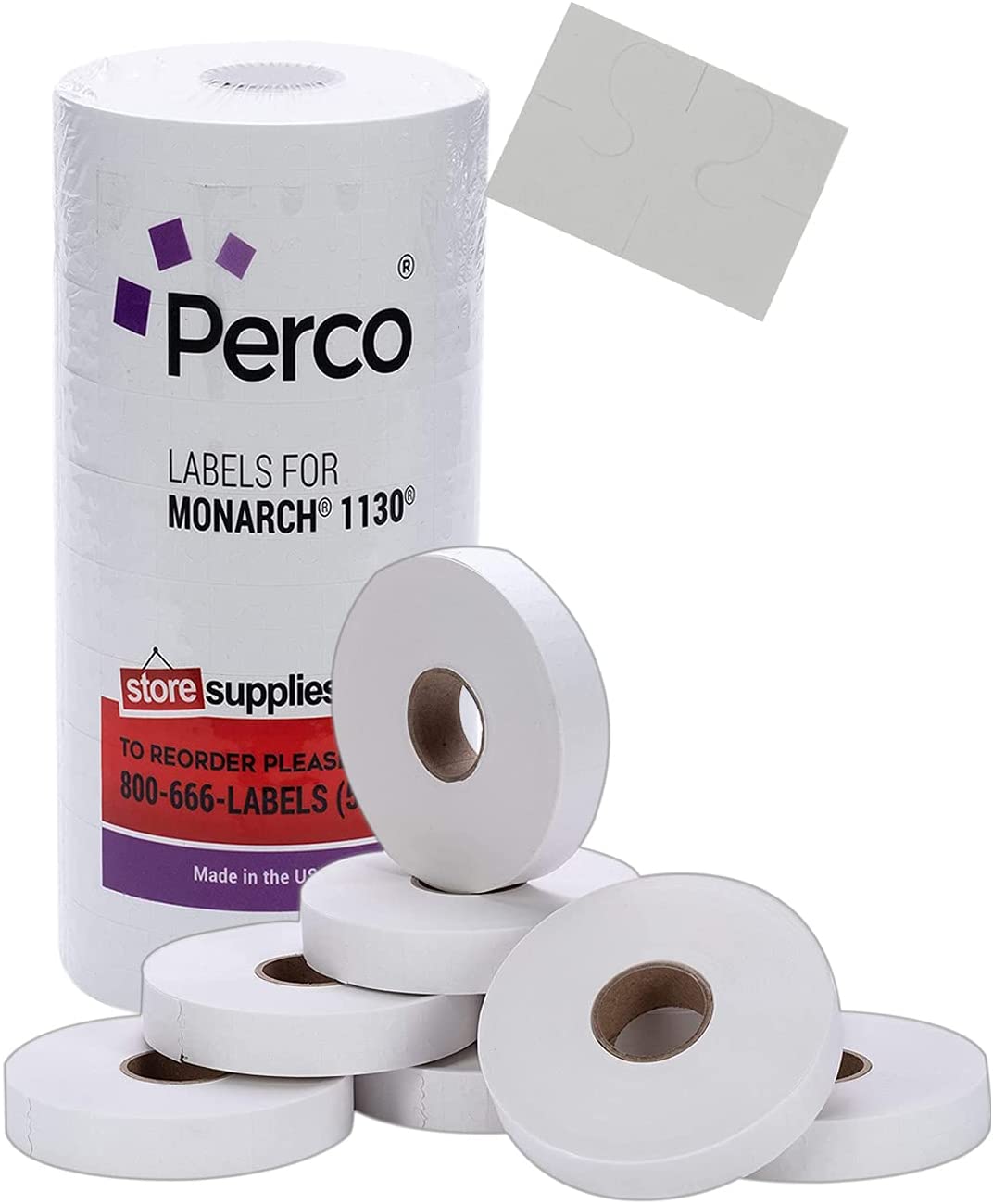 White Pricing Labels for Monarch 1130 Price Gun - Blank Marking Labels ...